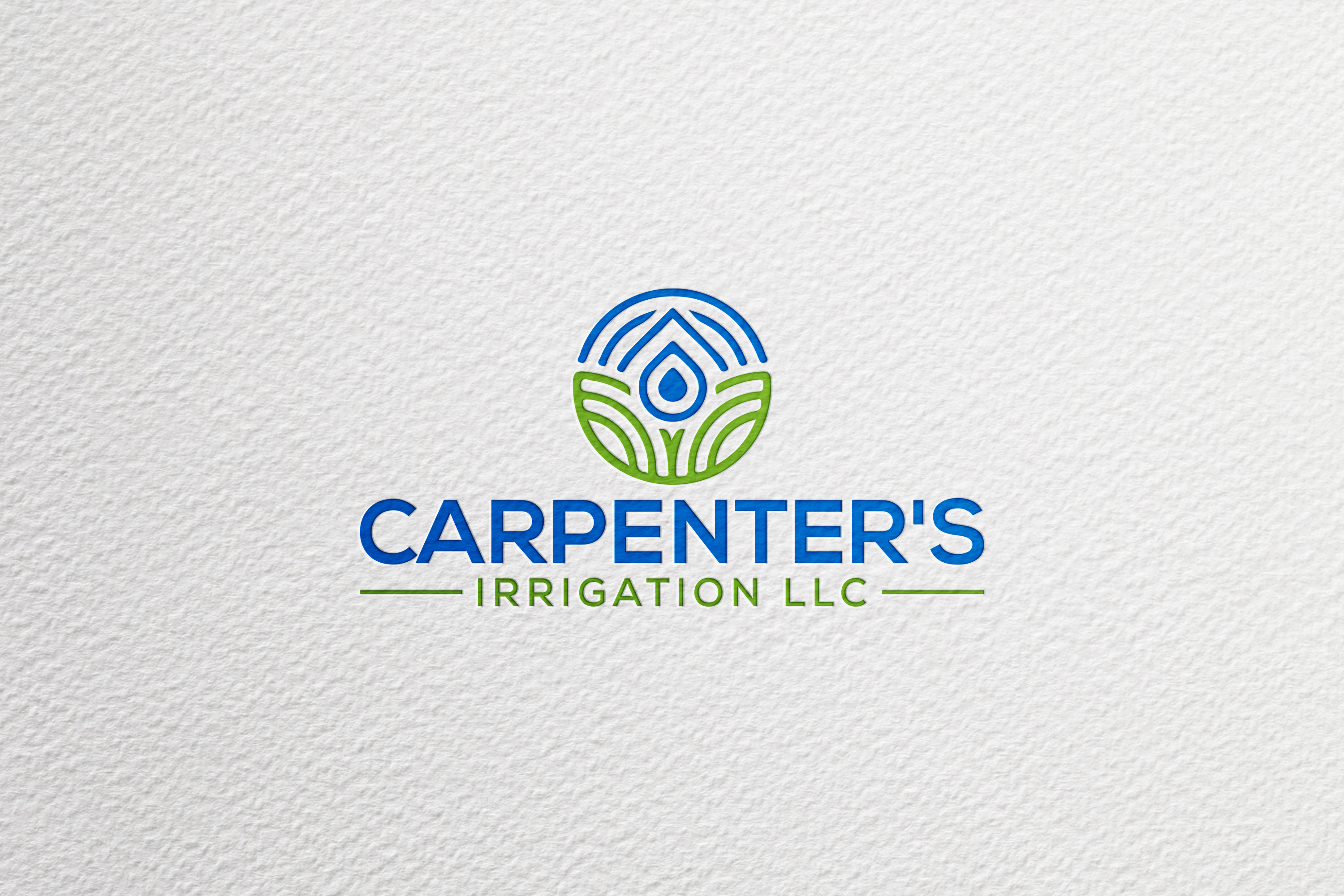 Professional, Modern, Irrigation/landscaping Logo Design for Carpenter ...