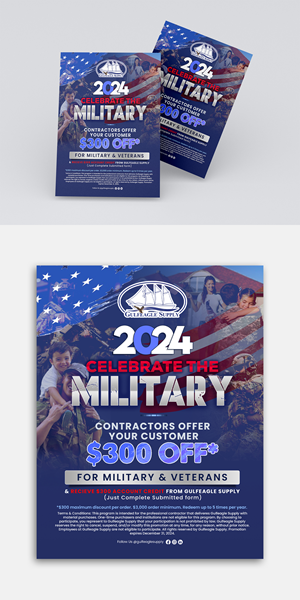 Celebrate the Military marketing promotion flier! | 22 Flyer Designs ...