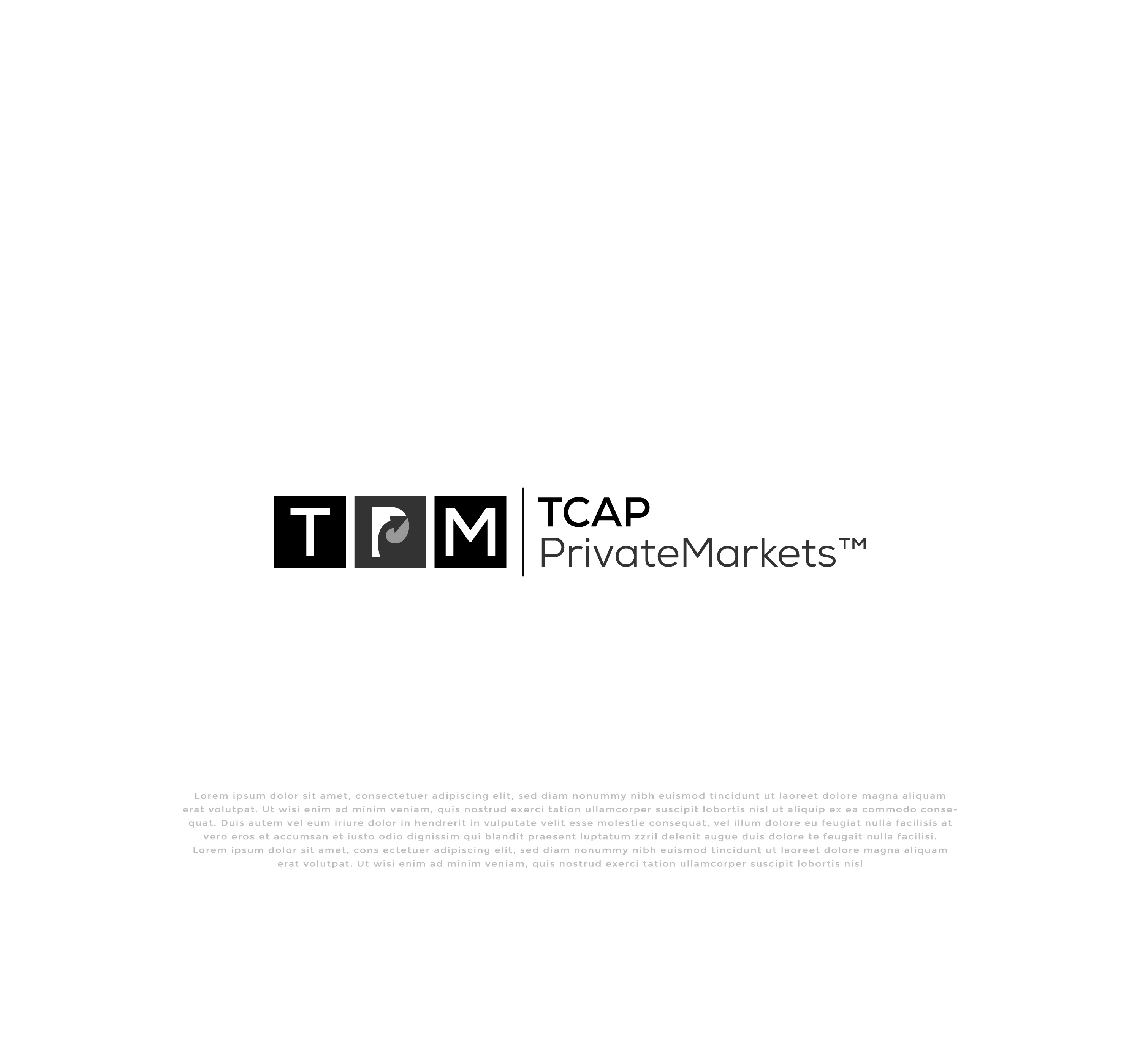 Bold, Serious, Private Investment Industry Logo Design for TCAP ...