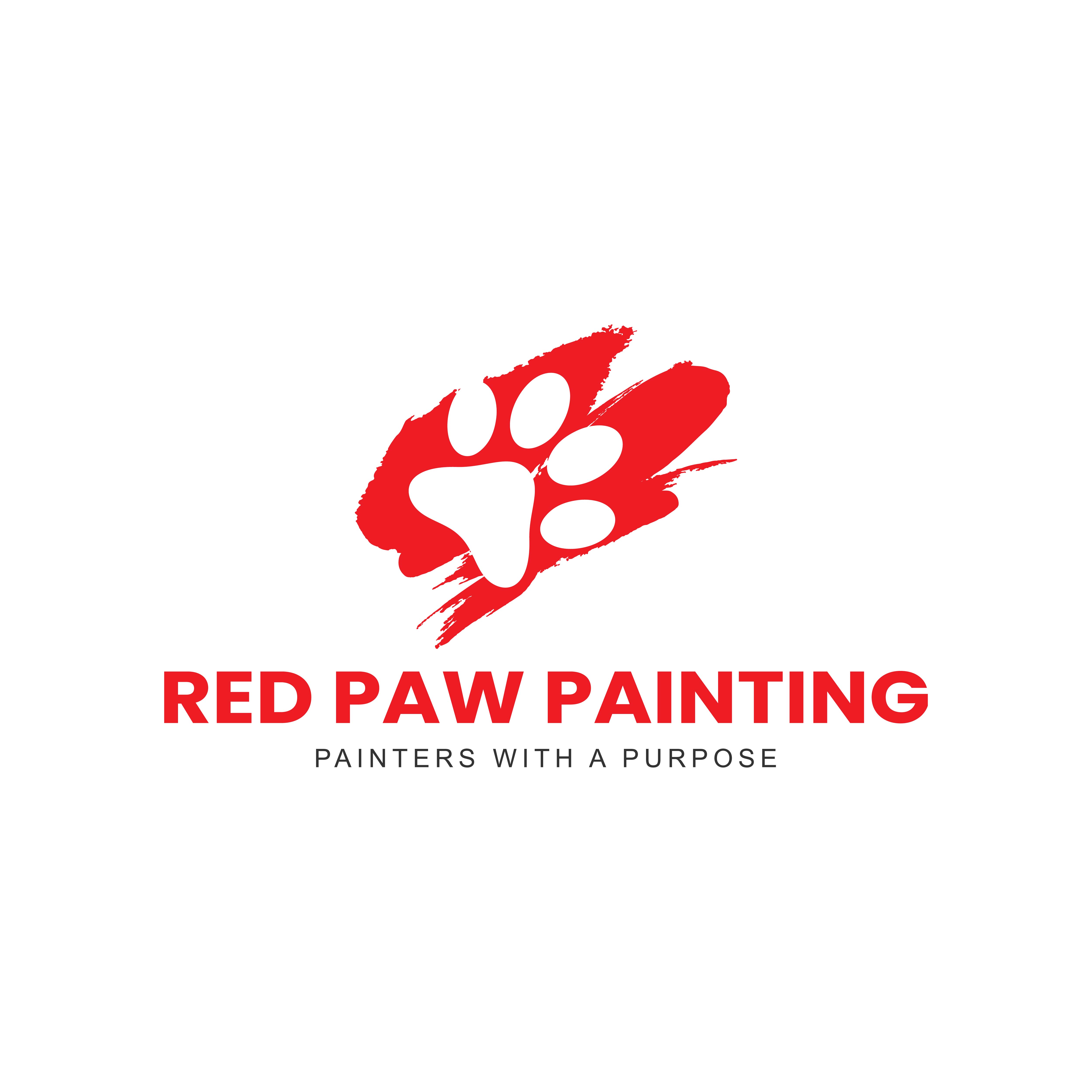 Elegant, Playful Logo Design for Red Paw Painting by Anbu Chelvan ...