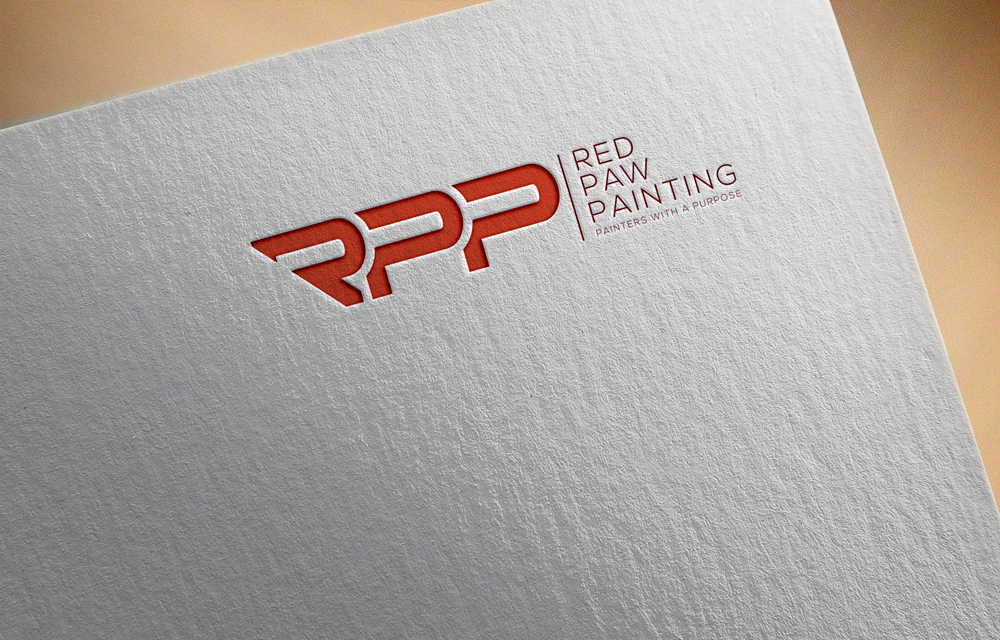 Elegant, Playful Logo Design for Red Paw Painting by Shakil _ Creation ...