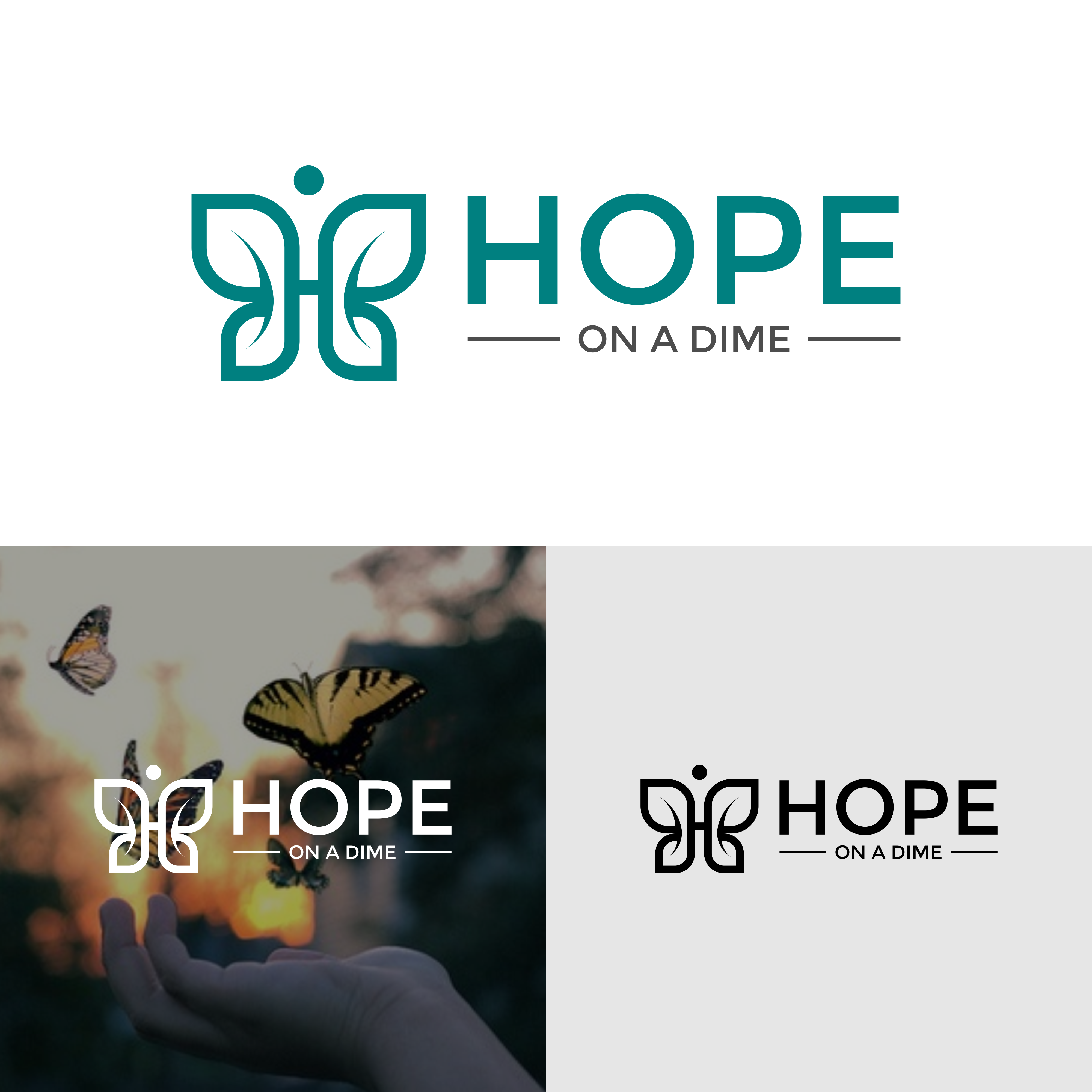 Elegant, Playful, Financial Coaching Logo Design for Hope on a Dime by ...
