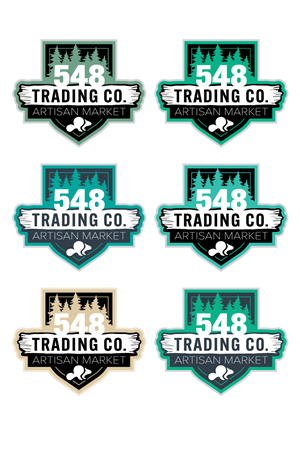 548 Trading Co. Logo Design (using the existing Beaver logo) | 129 Logo ...