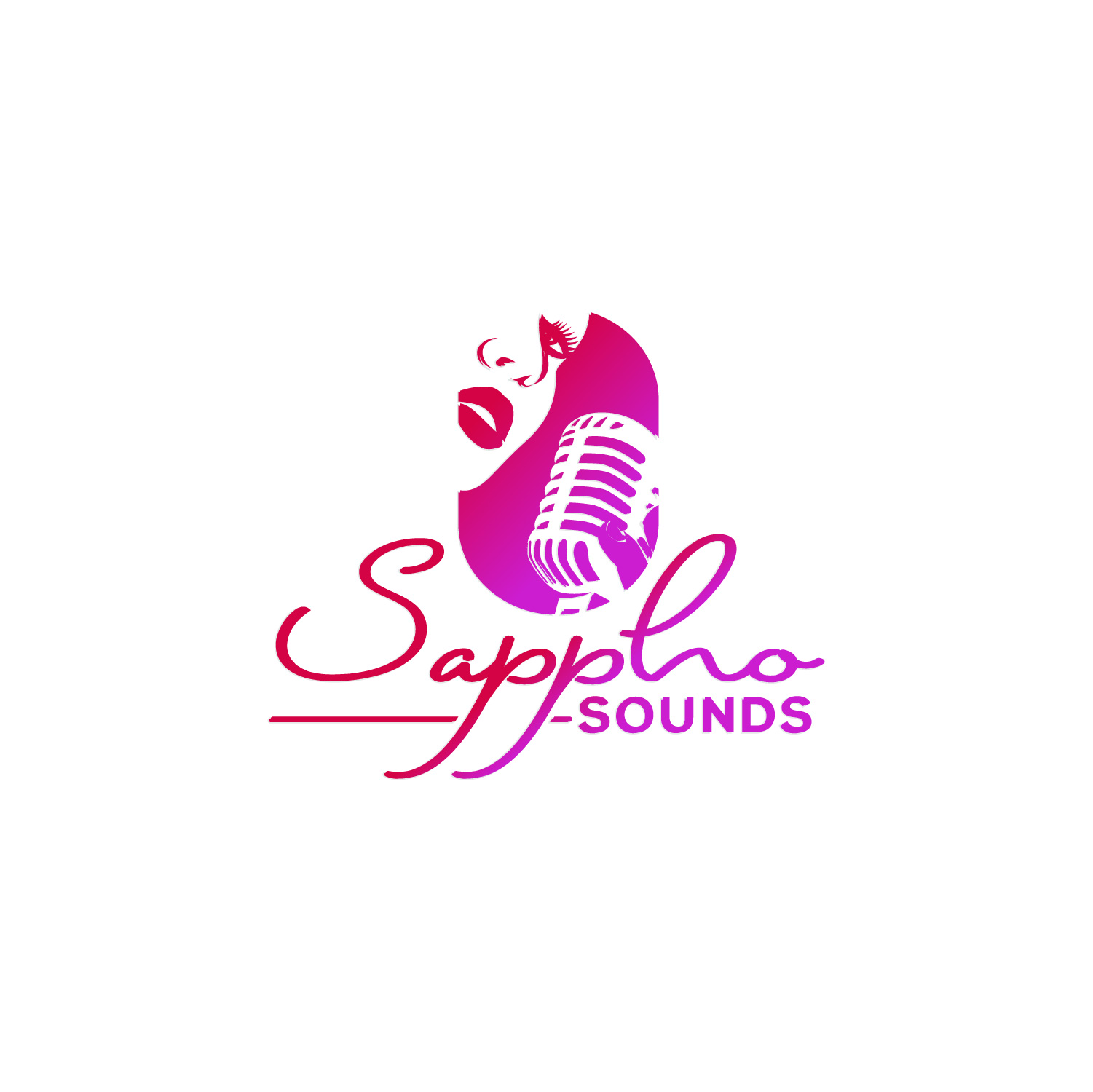 Feminine, Bold, Advertising/Entertainment Logo Design for Sappho Sounds ...