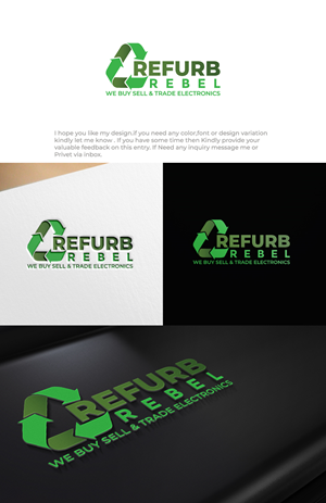 Refurb Rebel ( refurbrebel.com.au) | 120 Logo Designs for Refurb Rebel