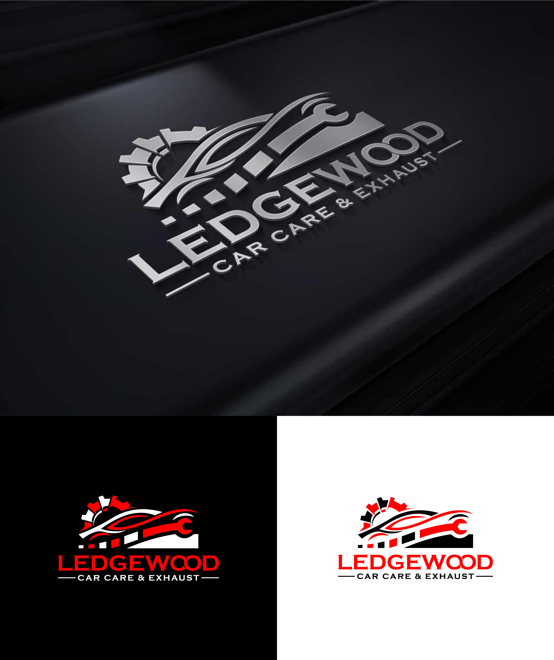 Elegant, Playful, Vehicle repair Logo Design for Ledgewood Car Care ...