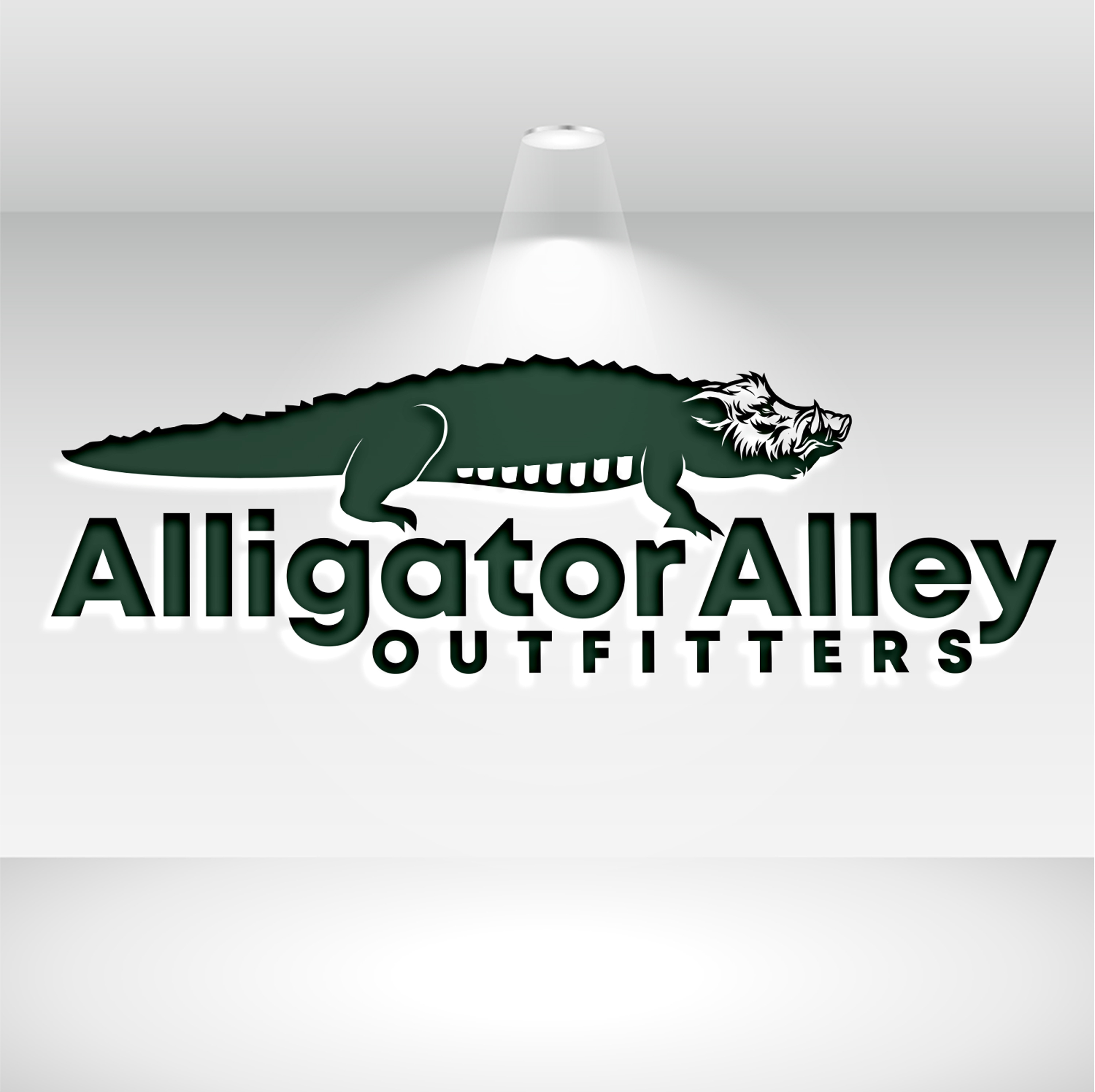 Logo Design for Alligator Alley Outfitters by MD ROKON UDDIN | Design #32154905