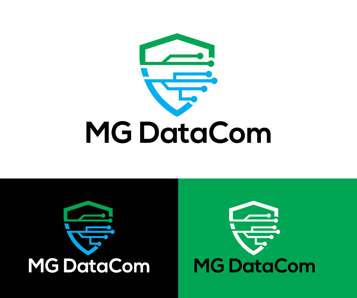 Elegant, Playful, Telecommunications Logo Design for MG DataCom by ...