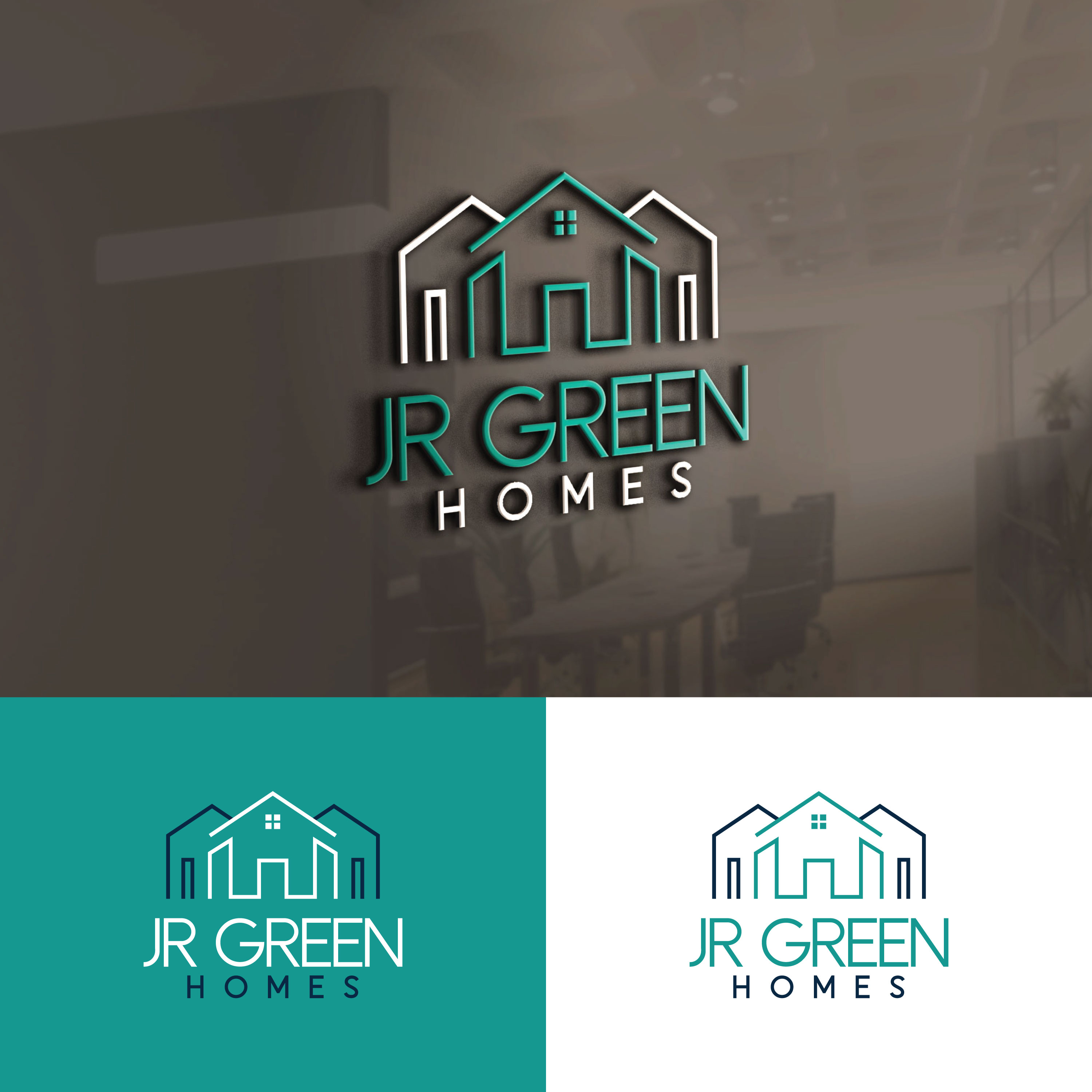 Elegant, Serious, Home Building Logo Design for JR GREEN Homes by ...