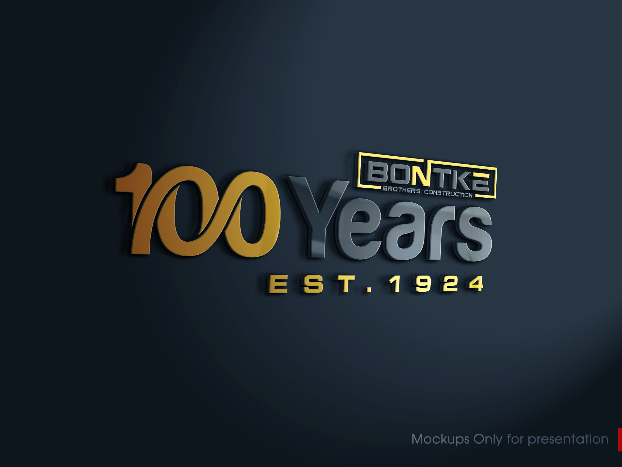 Logo Design for 100 years or established in 1924 . by Mono.co | Design ...