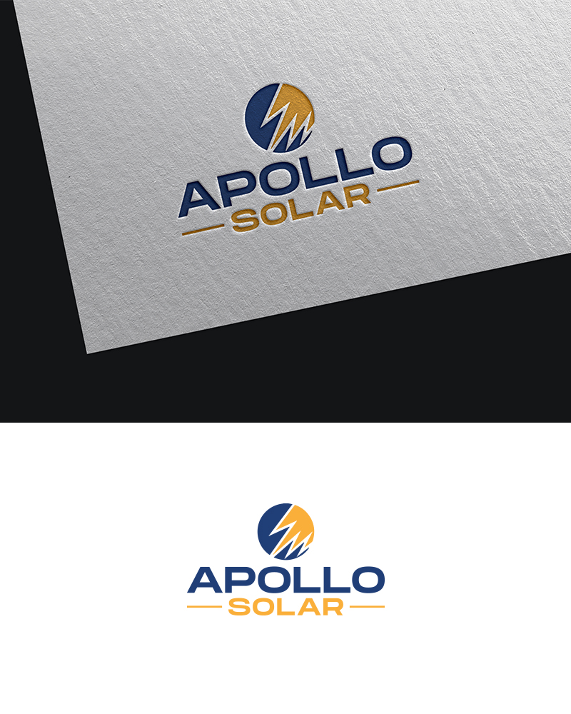 Professional, Serious, Solar installations Logo Design for Apollo Solar ...