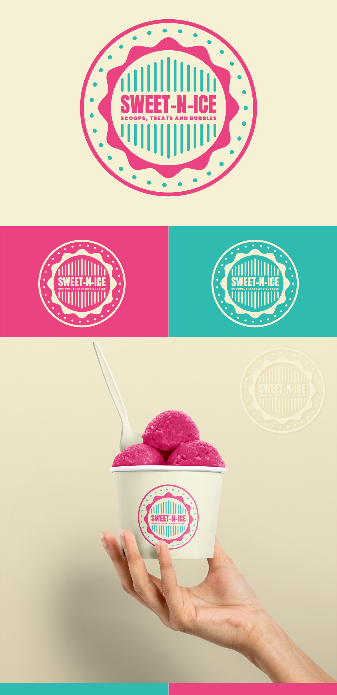 Elegant, Playful, Retail, fastfood, icecream Logo Design for Sweet-N ...