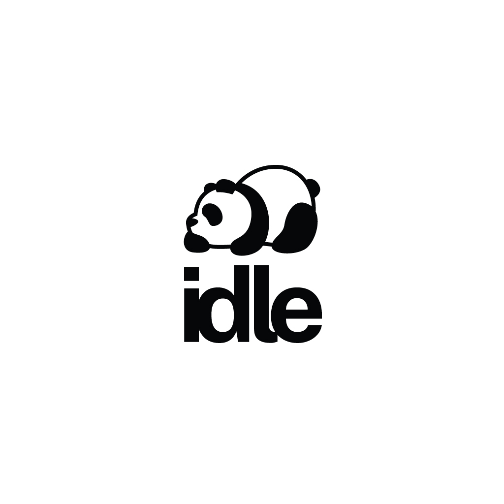 Bold, Playful, Idle wear Logo Design for Idle, to do nothing productive ...