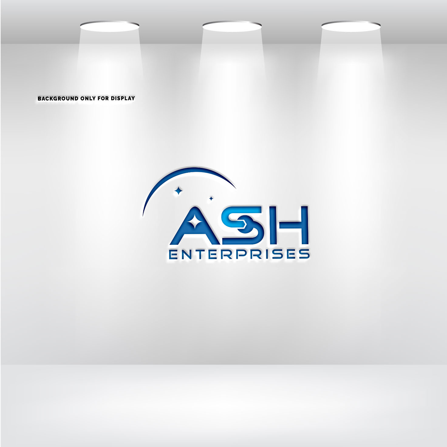 Logo Design for Ash Enterprises (logo attached, but omit all below ...