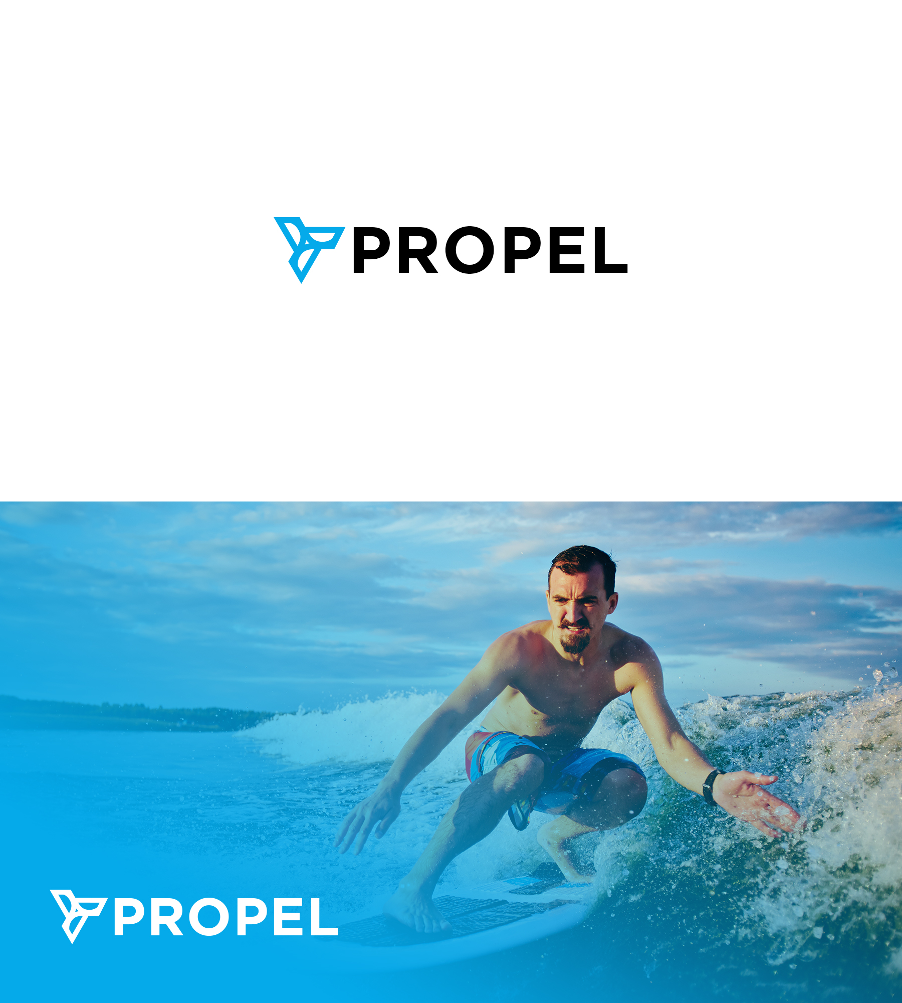 Modern, Upmarket, Surf / Lifestyle Logo Design for PROPEL by JohnM ...