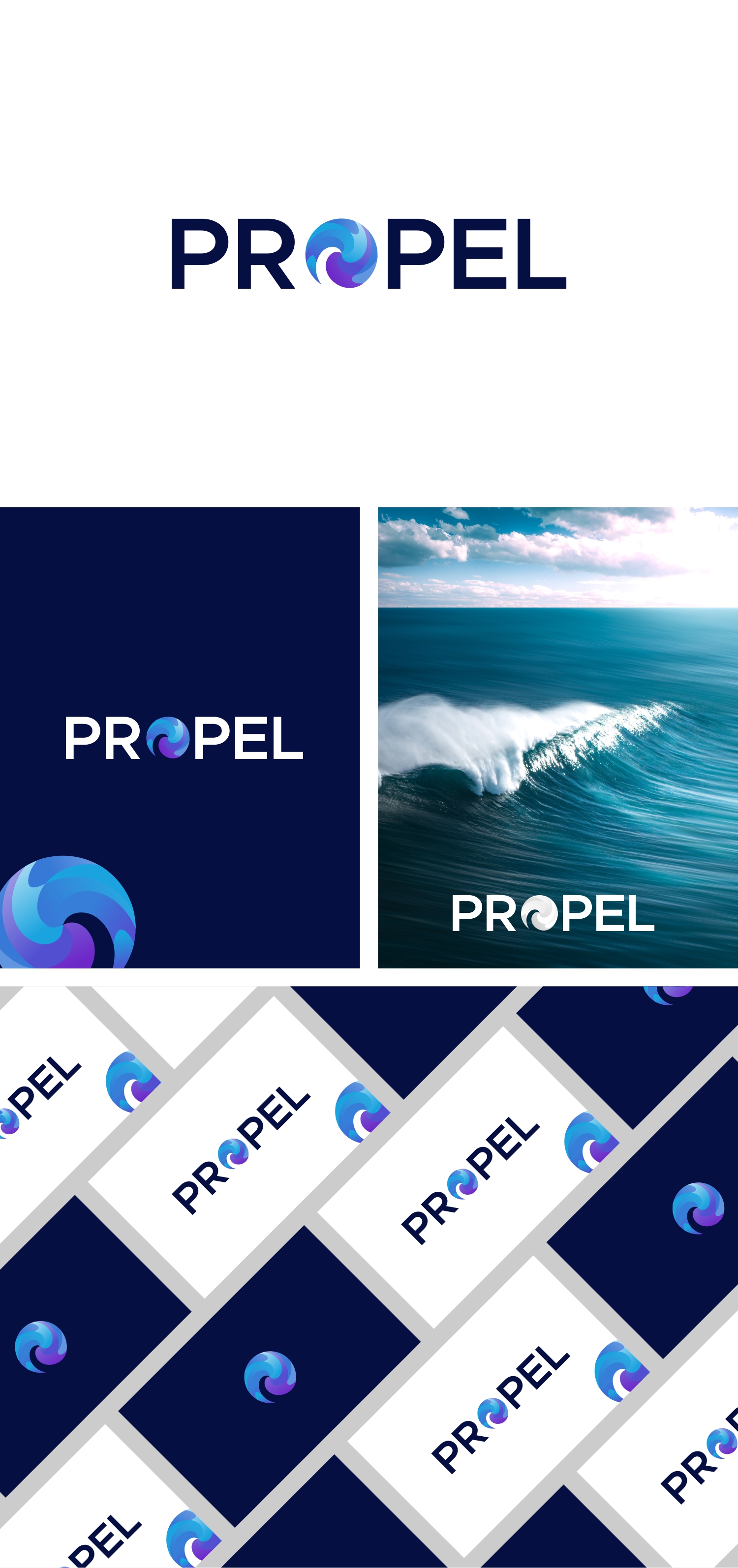 Modern, Upmarket, Surf / Lifestyle Logo Design for PROPEL by GVisions ...