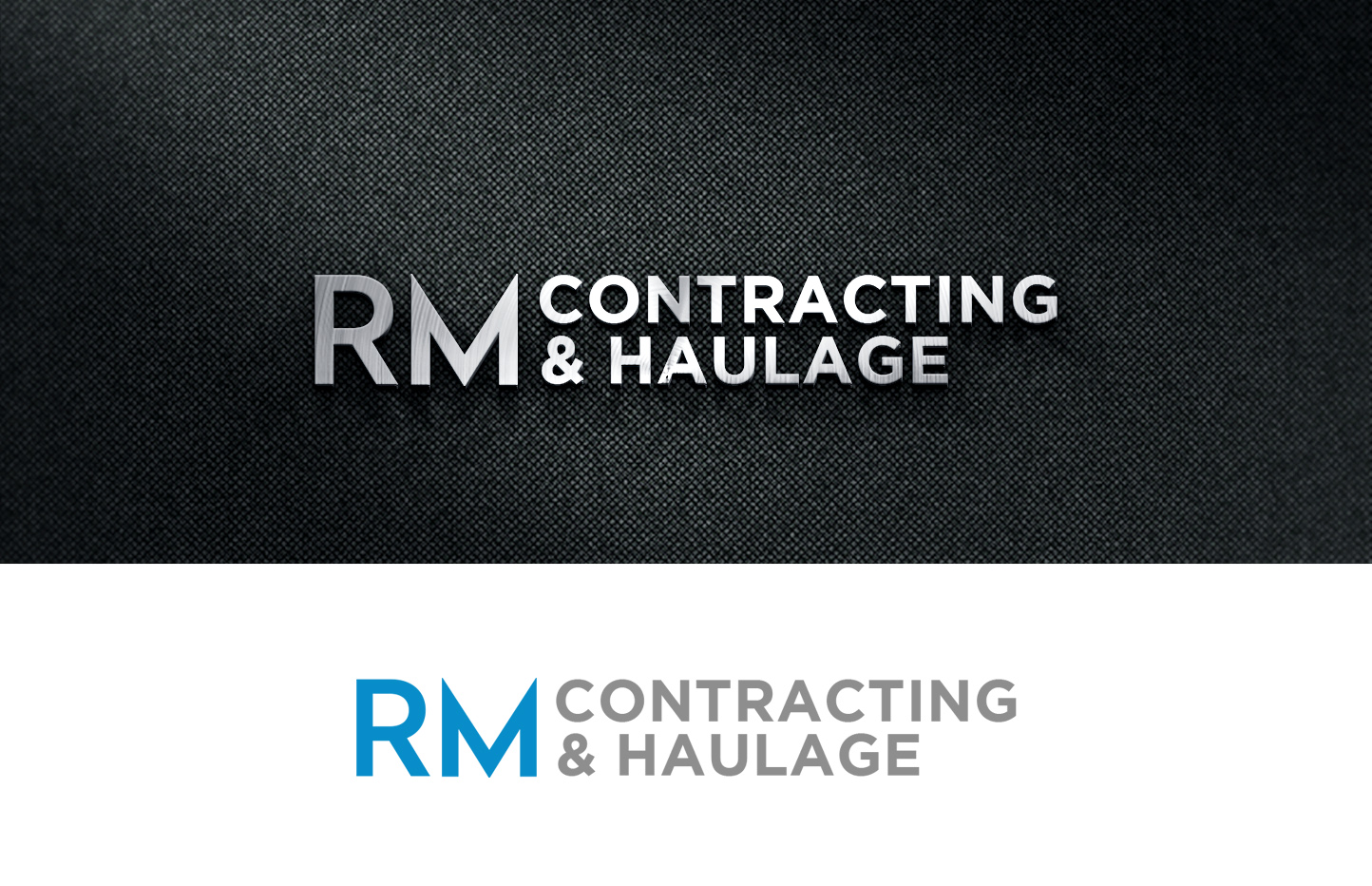 Logo Design for RM Contracting & Haulage by AliArts | Design #32173053