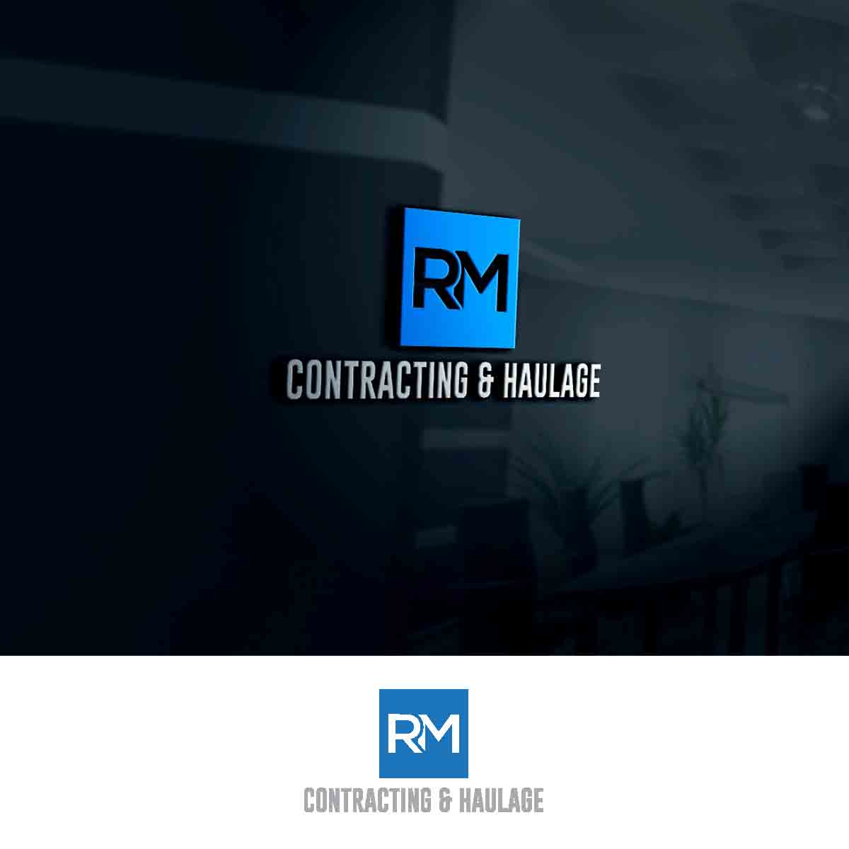 Logo Design for RM Contracting & Haulage by jeenastodio346 | Design ...
