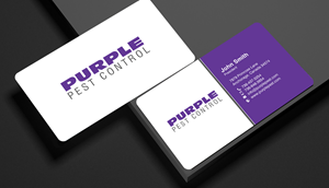 Purple Pest Control Business Cards | 98 Business Card Designs for a ...