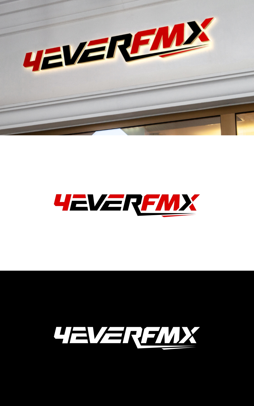 Masculine, Colorful, Motocross Logo Design for 4EverFMX by Apple ...