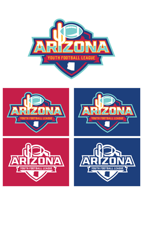 Bold, Masculine Logo Design for Arizona Youth Football League or ...