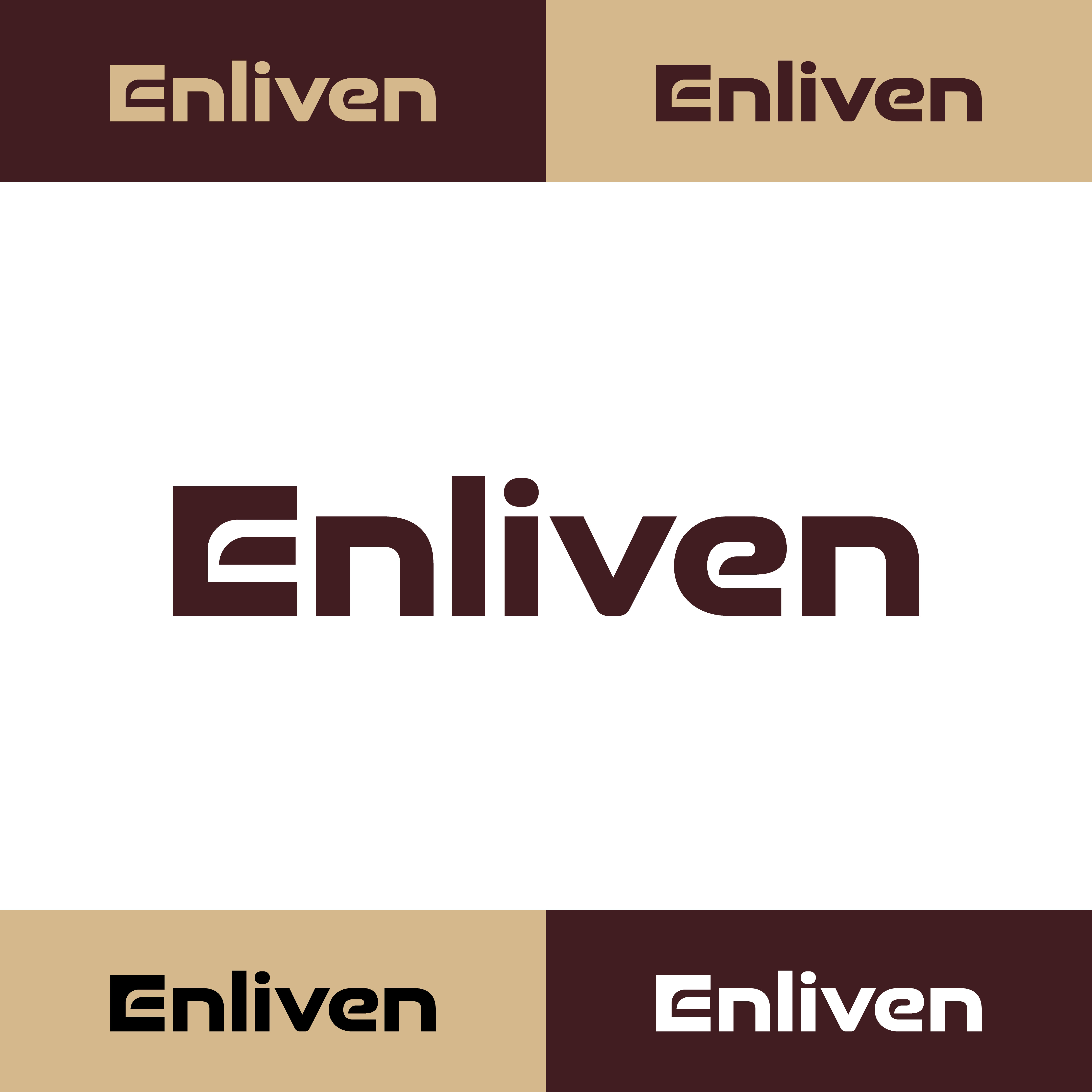 Logo Design for Enliven Remodeling by jahangirlab | Design #32151002