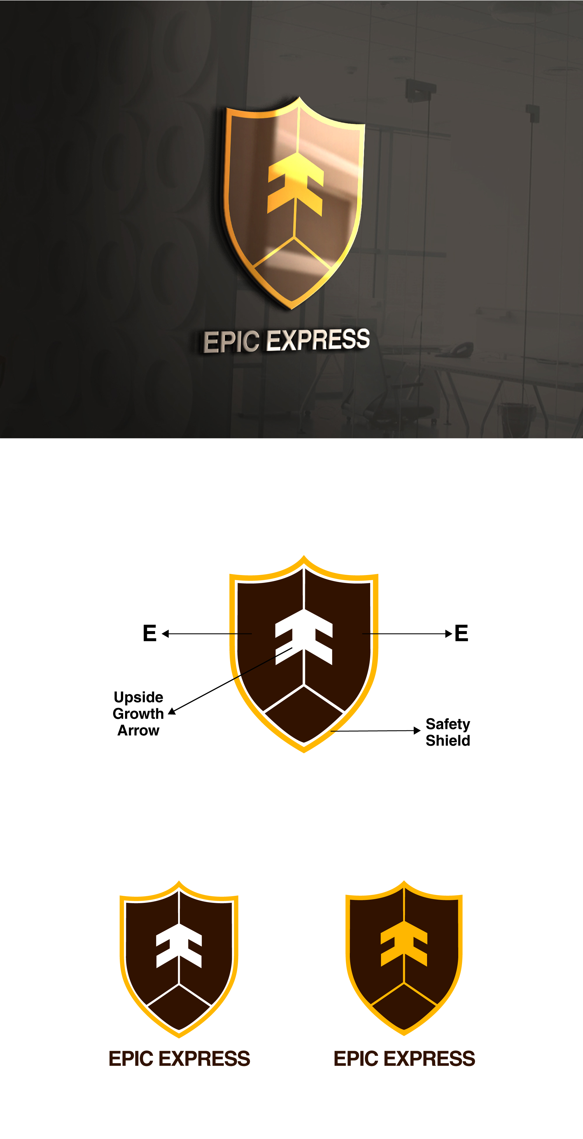 Bold, Serious, LOGISTICS, FREIGHT, TRUCKING Logo Design for EPIC ...