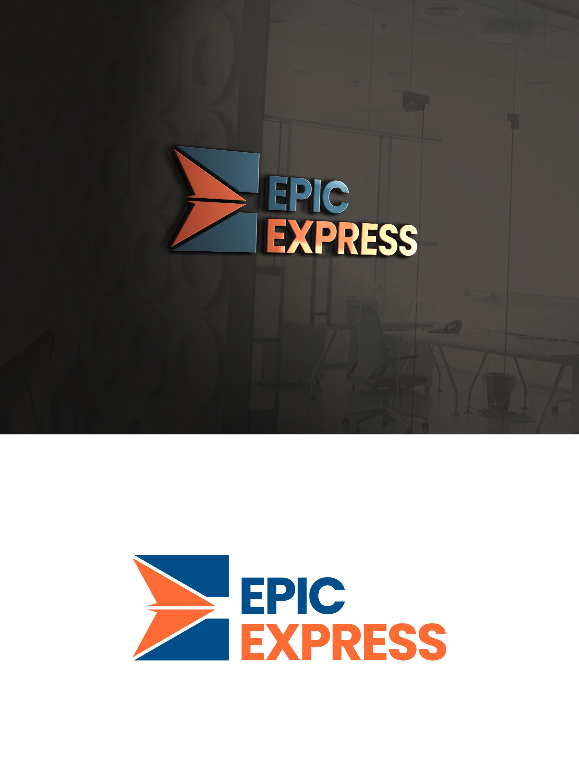Bold, Serious, LOGISTICS, FREIGHT, TRUCKING Logo Design for EPIC ...