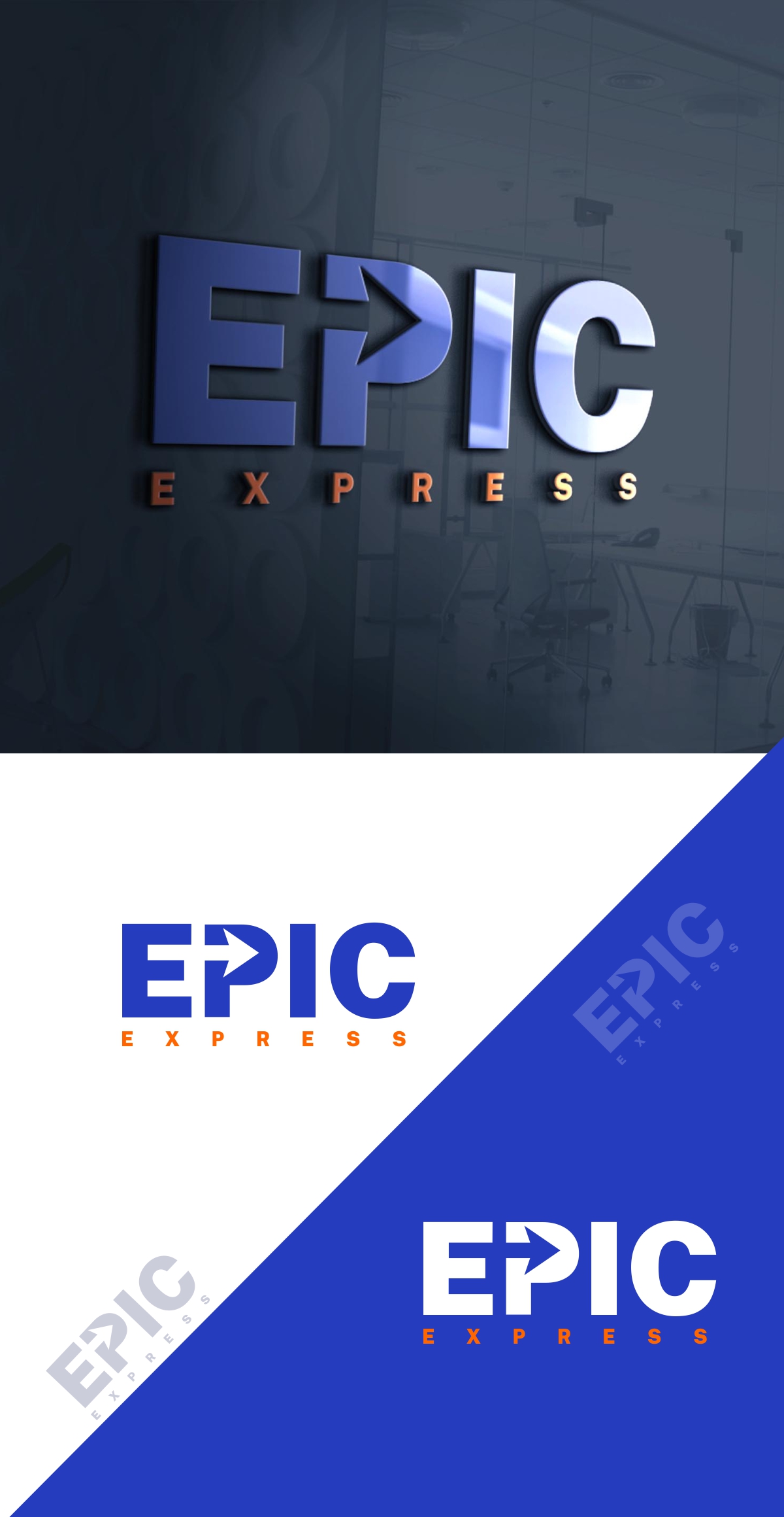 Bold, Serious, LOGISTICS, FREIGHT, TRUCKING Logo Design for EPIC ...