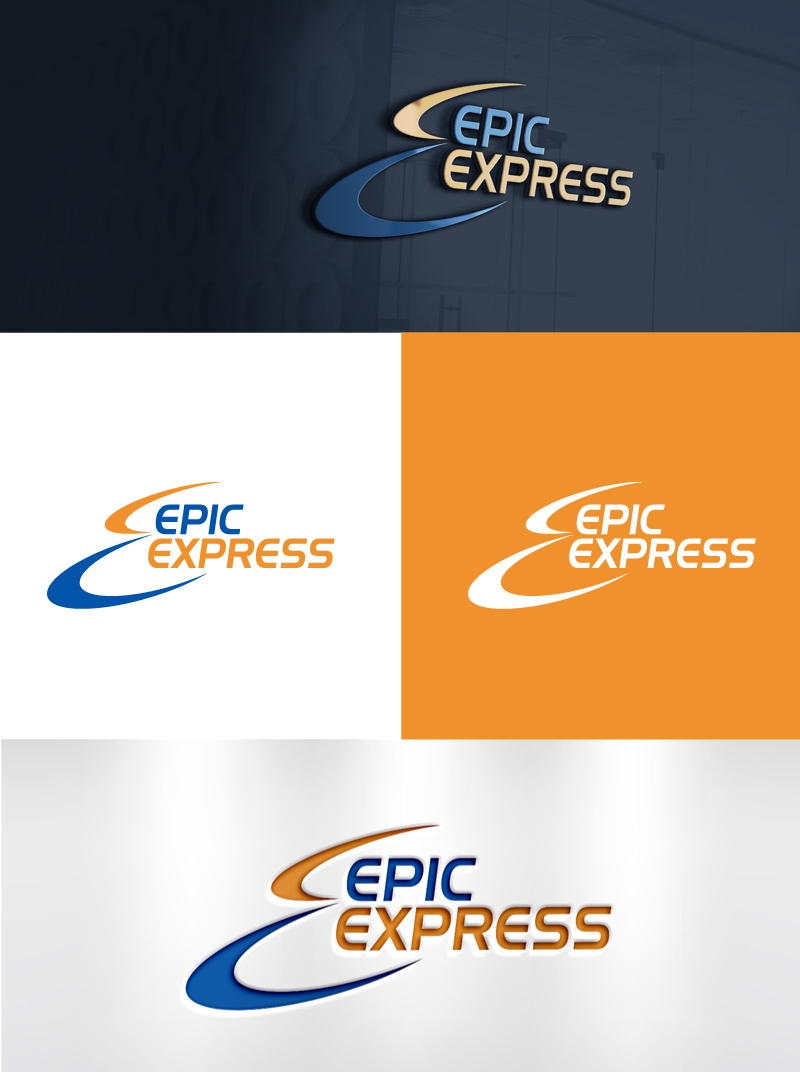 Bold, Serious, LOGISTICS, FREIGHT, TRUCKING Logo Design for EPIC ...
