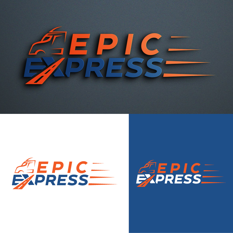 Bold, Serious, LOGISTICS, FREIGHT, TRUCKING Logo Design for EPIC ...