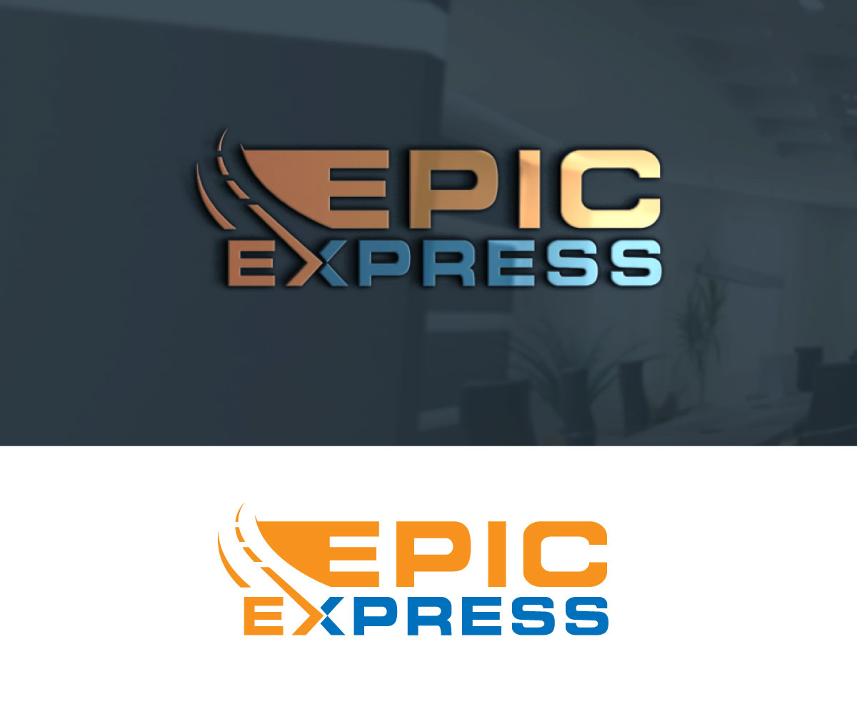 Bold, Serious, LOGISTICS, FREIGHT, TRUCKING Logo Design for EPIC ...