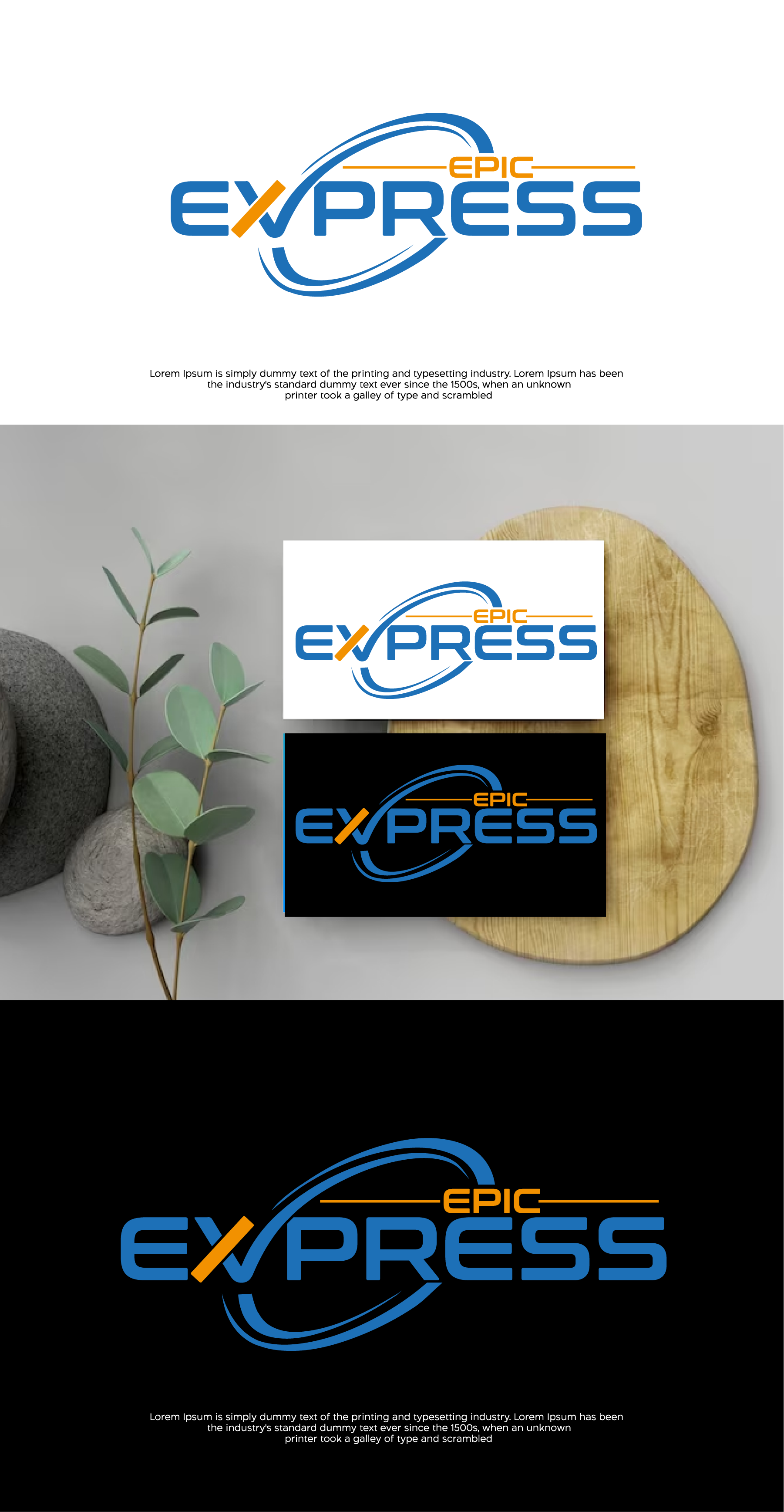 Bold, Serious, LOGISTICS, FREIGHT, TRUCKING Logo Design for EPIC ...