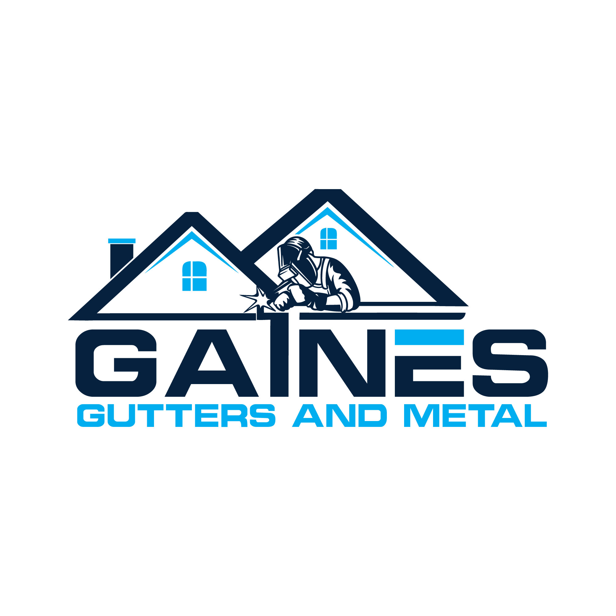 Masculine, Modern, Commercial Residential Logo Design for Gaines ...