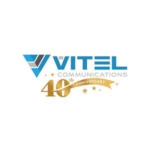 Vitel Communications 40th Anniversary | 123 Logo Designs for 40th ...