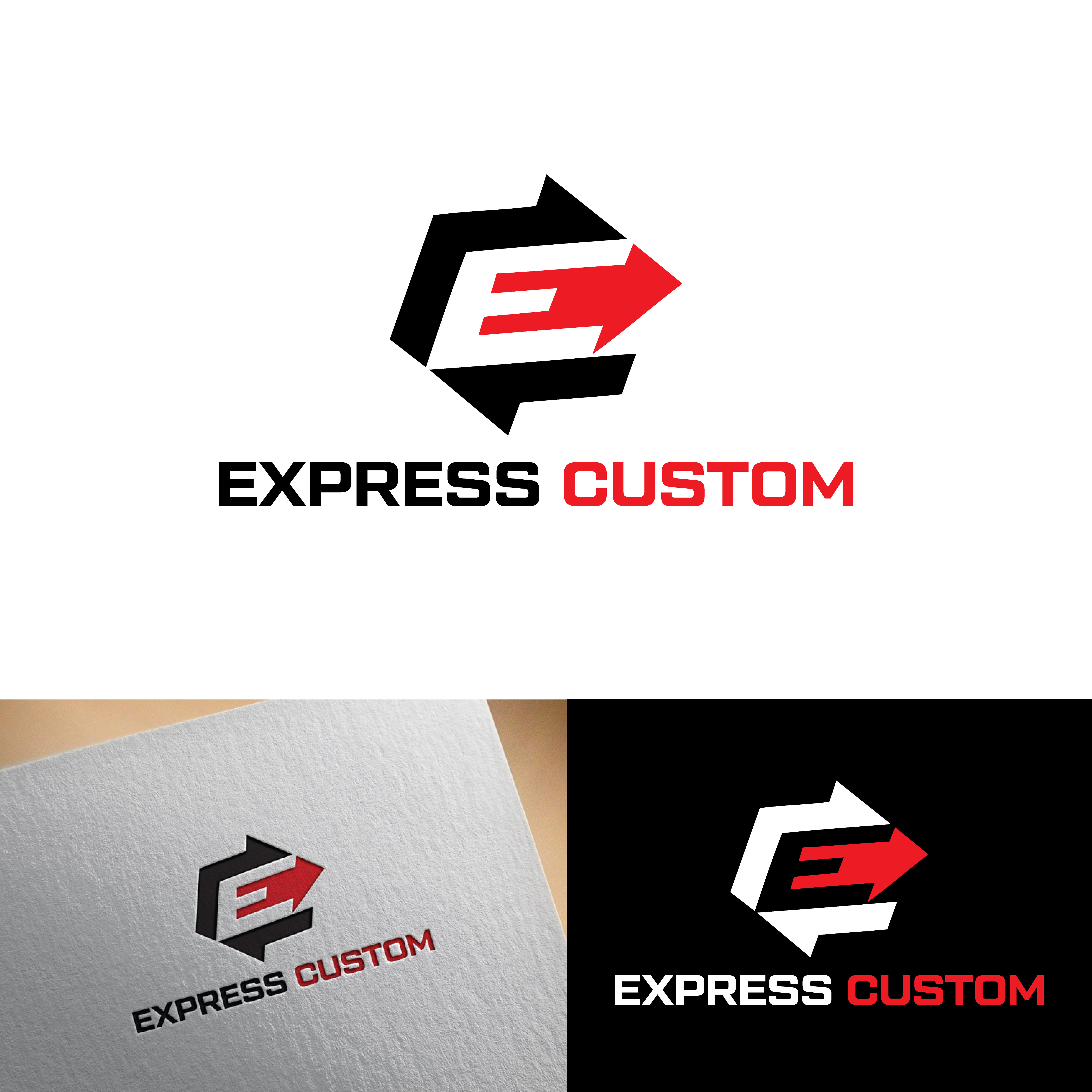 Bold, Serious, trailer manufacturing Logo Design for Express Custom by ...