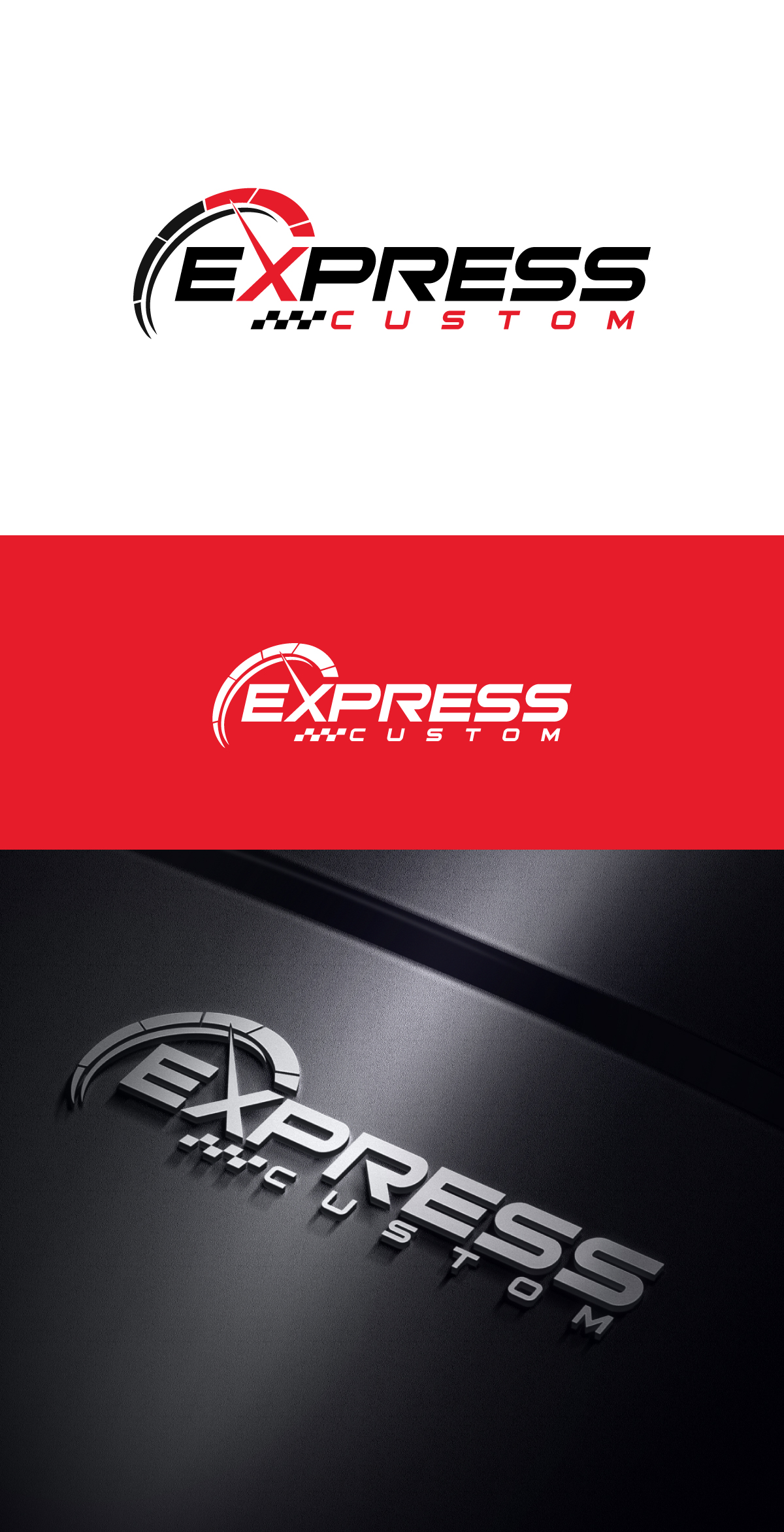 Bold, Serious, trailer manufacturing Logo Design for Express Custom by ...