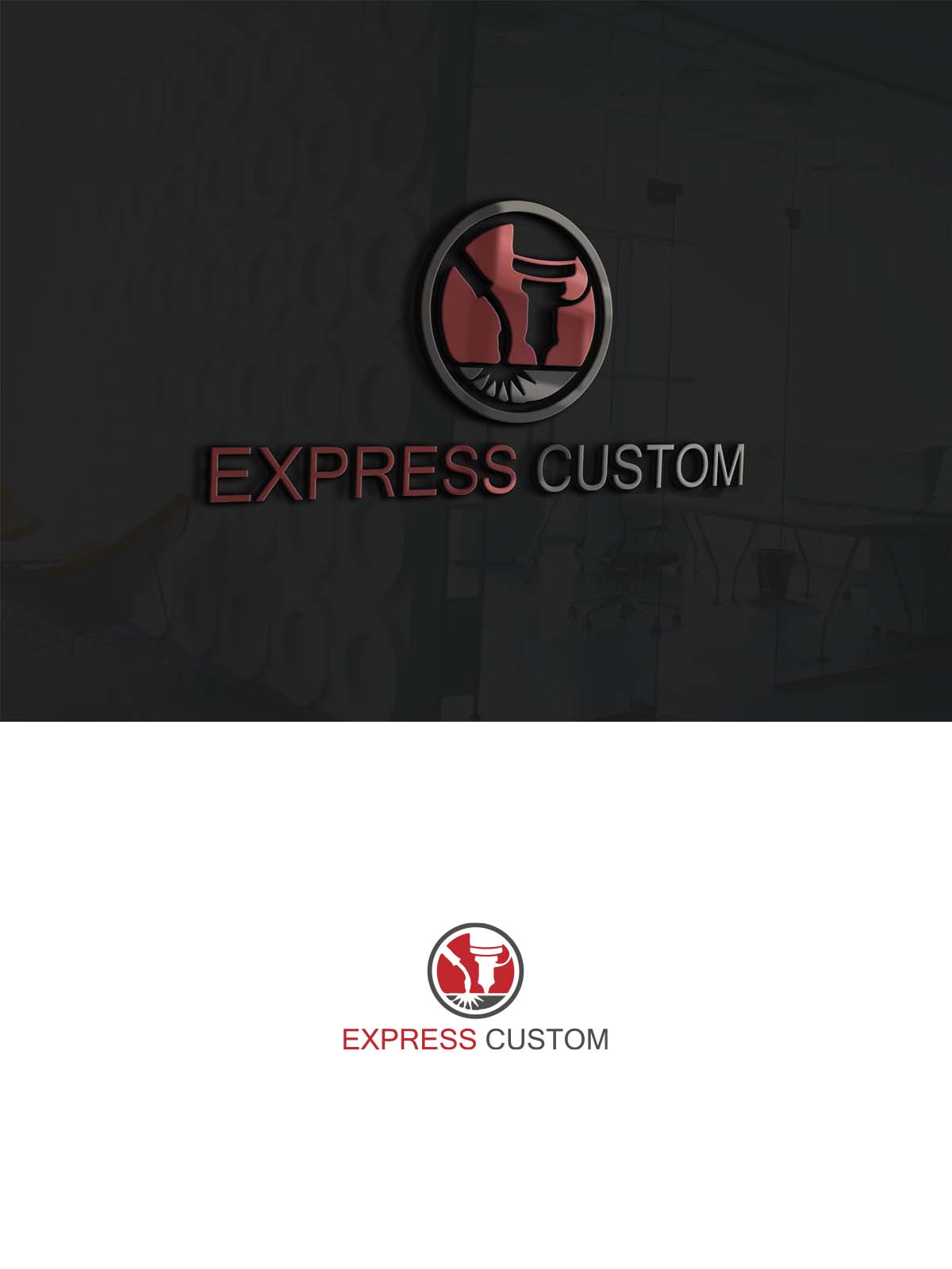 Bold, Serious, trailer manufacturing Logo Design for Express Custom by ...