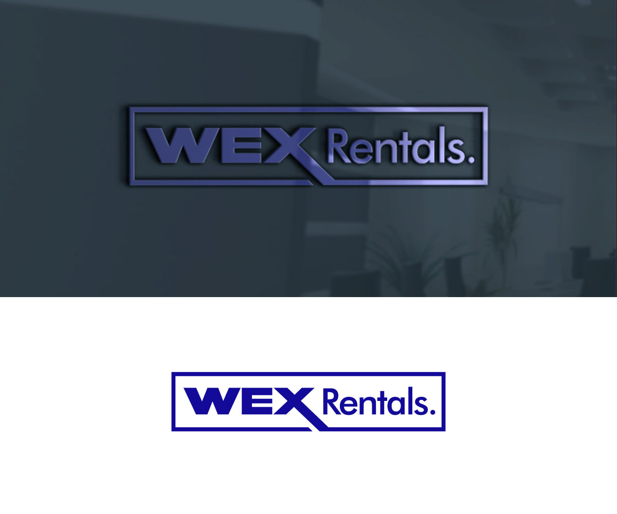 Bold, Serious, Hire and Rental Logo Design for WEX Rentals by ...