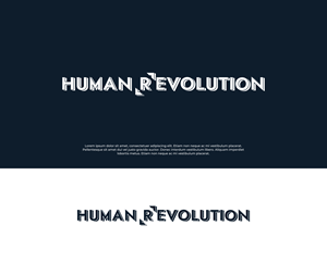 ADD DEPTH + DIMENSIONALITY TO TEXT-BASED HUMAN [R]EVOLUTION LOGO | 61 ...