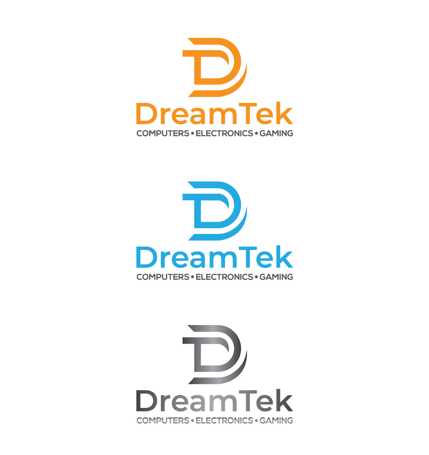 Modern, Serious Logo Design for DreamTek Computers * Electronics ...