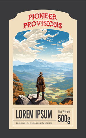 Pioneer Provisions Packaging Design | 40 Packaging Designs for a ...