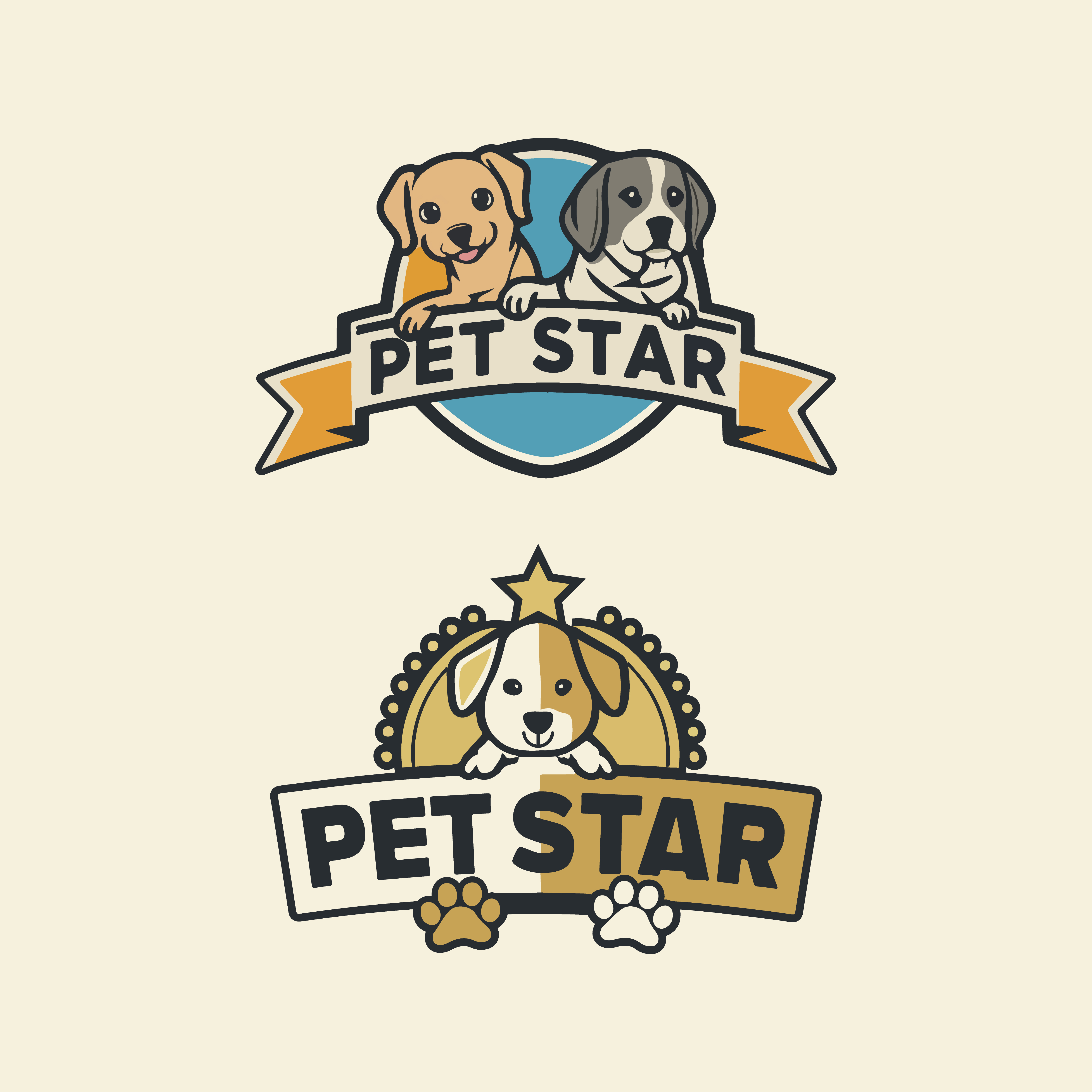 Bold, Playful, Retail pet supplies Logo Design for Pet Star by CQD ...