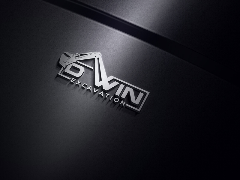 Logo Design for D WIN EXCAVATION by mindsetup55 | Design #32200625