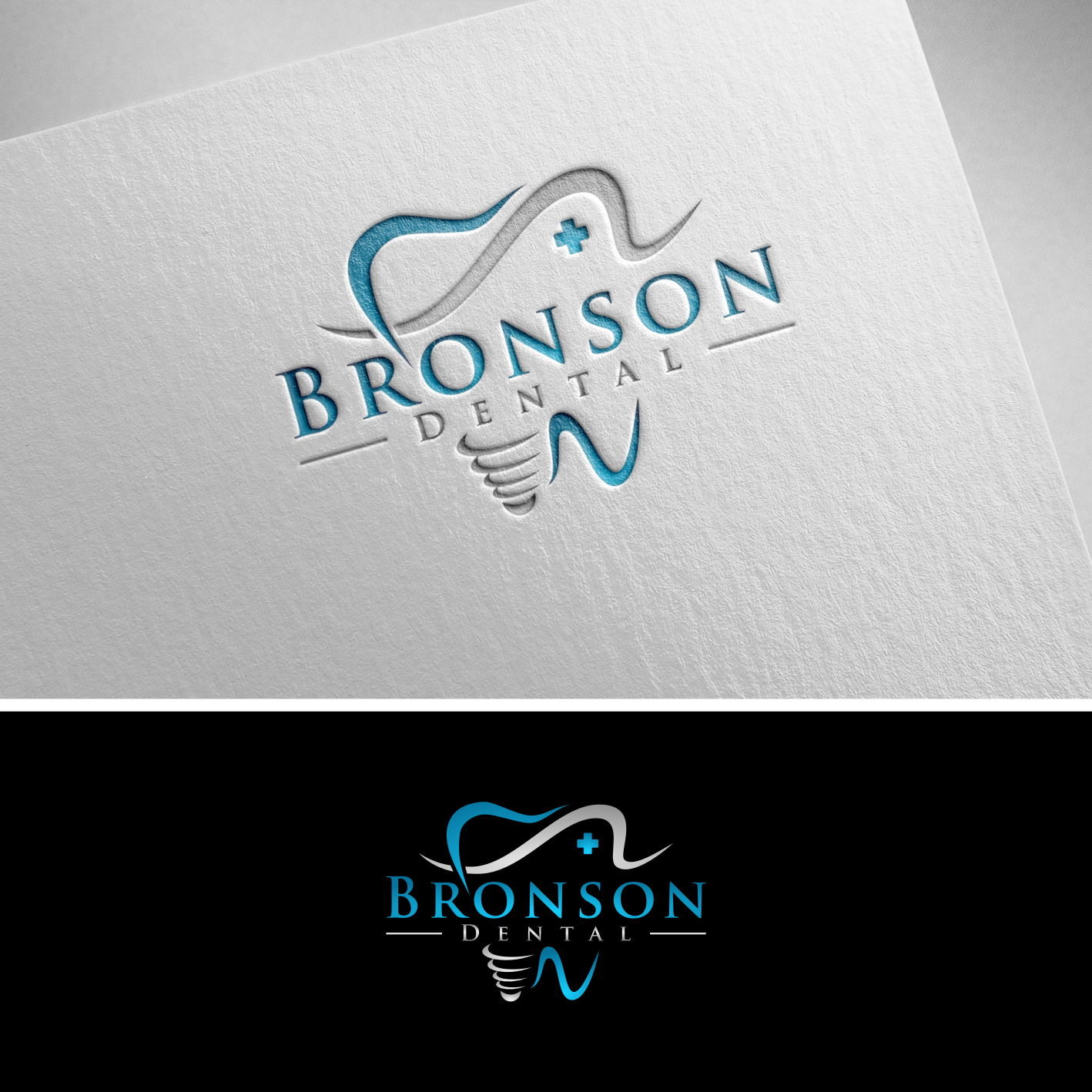 Upmarket, Modern, Dental Logo Design for BRONSON DENTAL by art_rebel ...