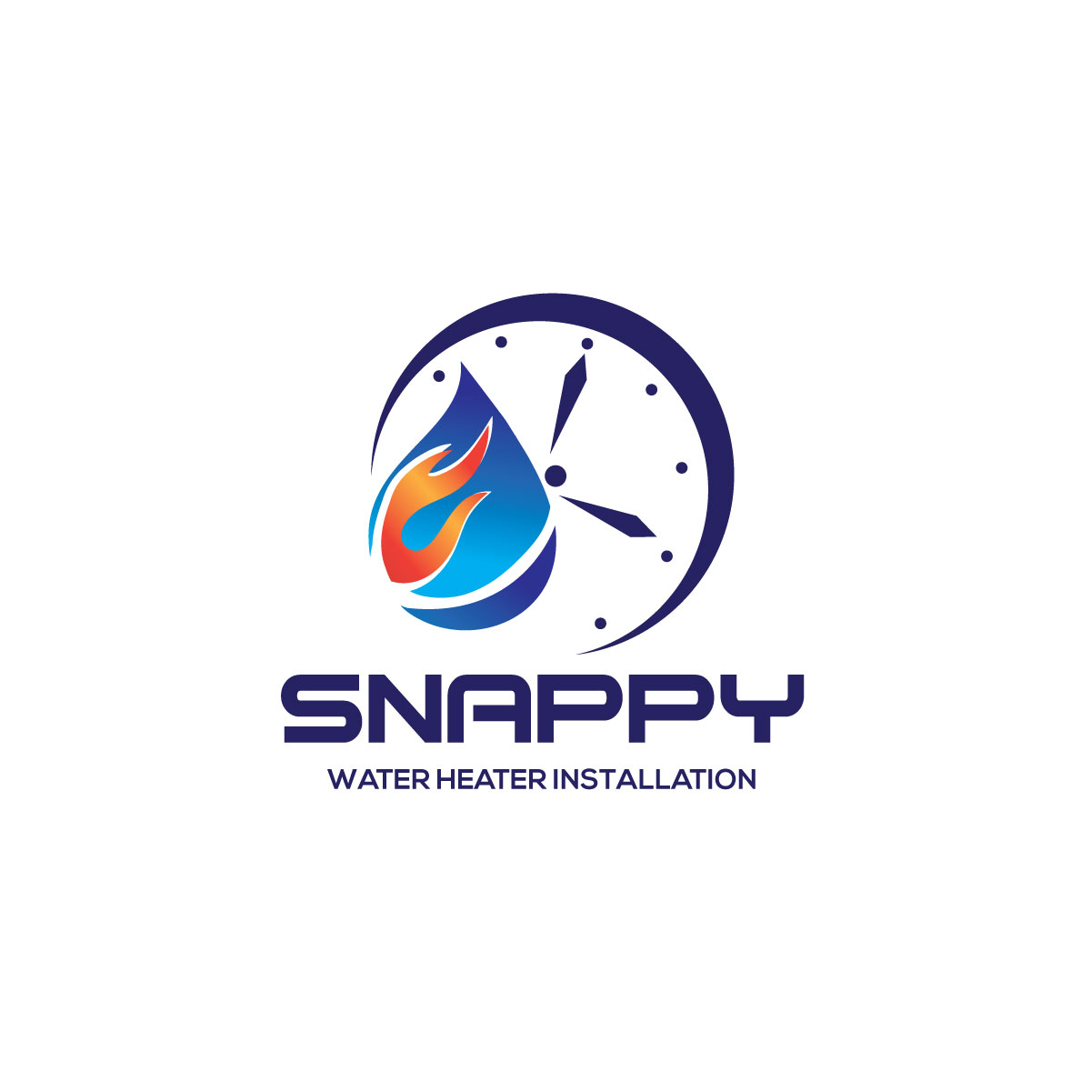 Elegant, Playful Logo Design for Snappy Water Heater Installation by ...