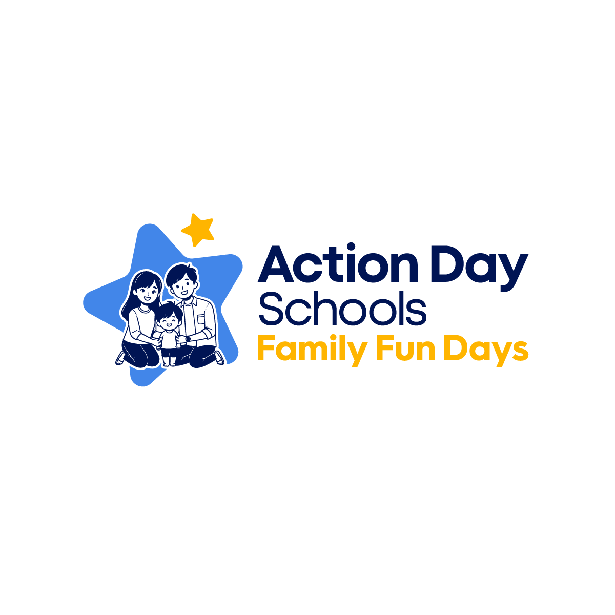 Logo Design for Action Day Schools Family Fun Days by Elrich | Design ...