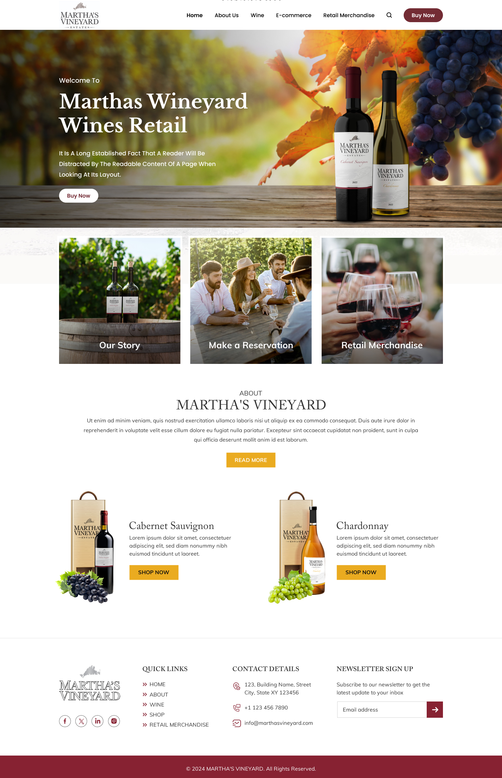 Serious, Conservative, Wine Web Design for a Company by Sbss | Design #32239560