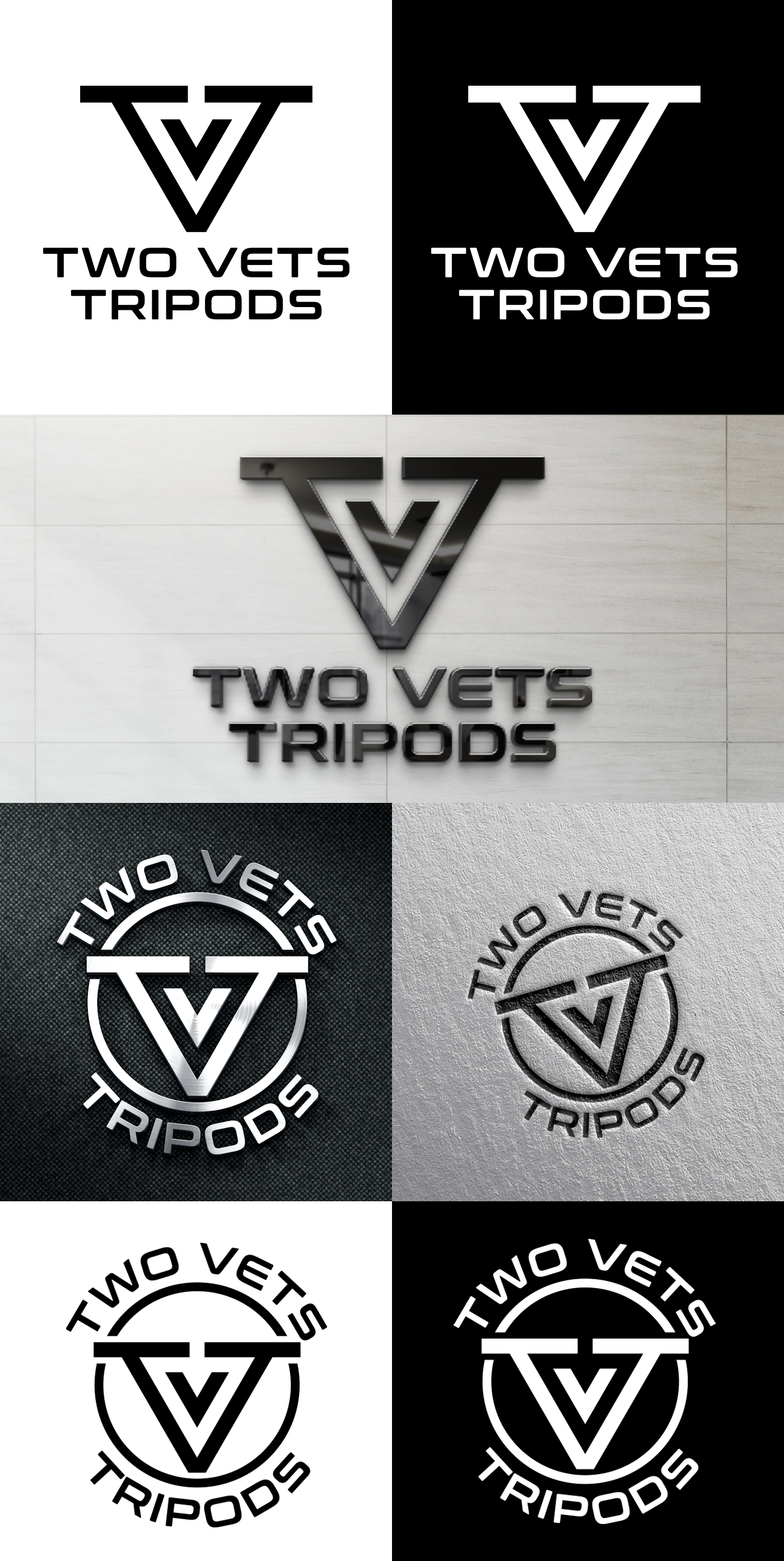 Masculine, Bold, Sporting goods Logo Design for Two Vets Tripods by ...