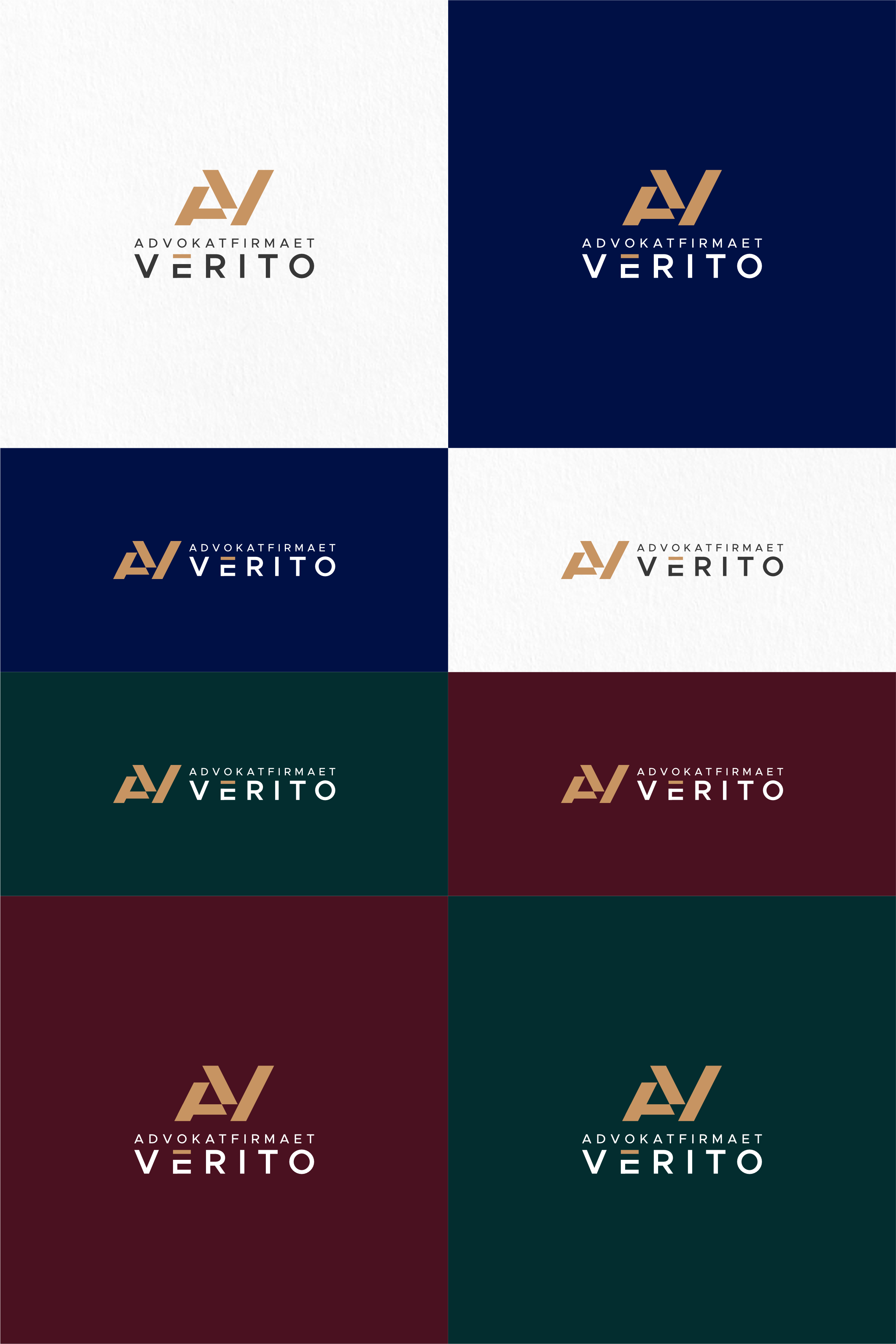 Logo Design for Advokatfirmaet Verito by YNCK | Design #32265192